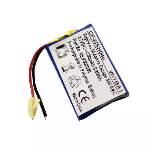 แบตเตอรี่หูฟังสำหรับ Motorola Escape 500 ANC,SH040,SH043,Escape 800 ANC ...
